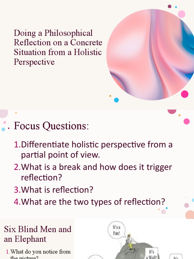 1stQ - 2philosophical Reflection Part 2 | PDF | Experience | Knowledge