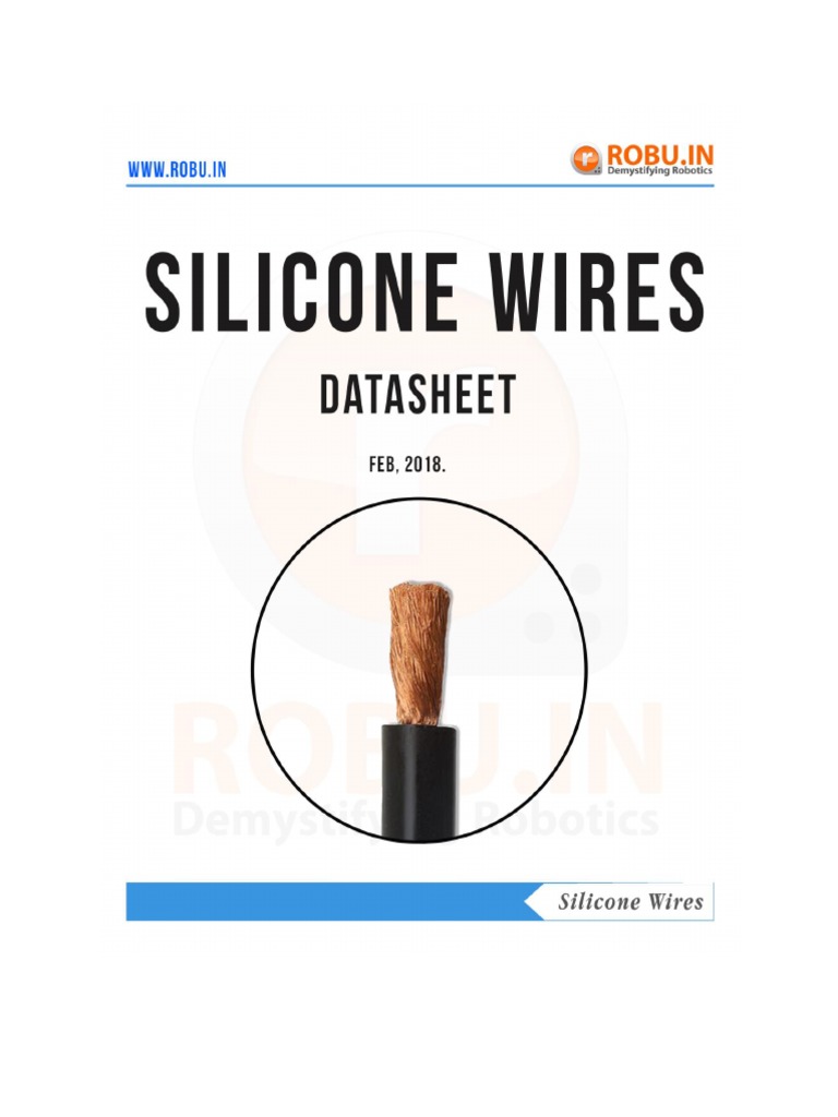 Silicone Wire Datasheet | PDF