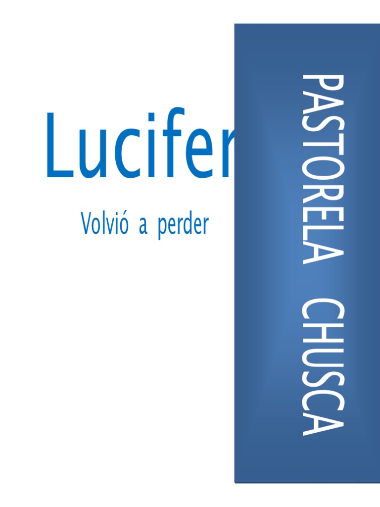 LUCIFER V.. | PDF | Lucifer