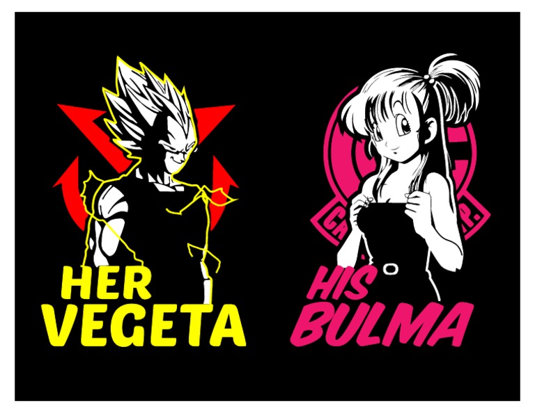 Vegeta y Bulma Vectores 2018 | PDF
