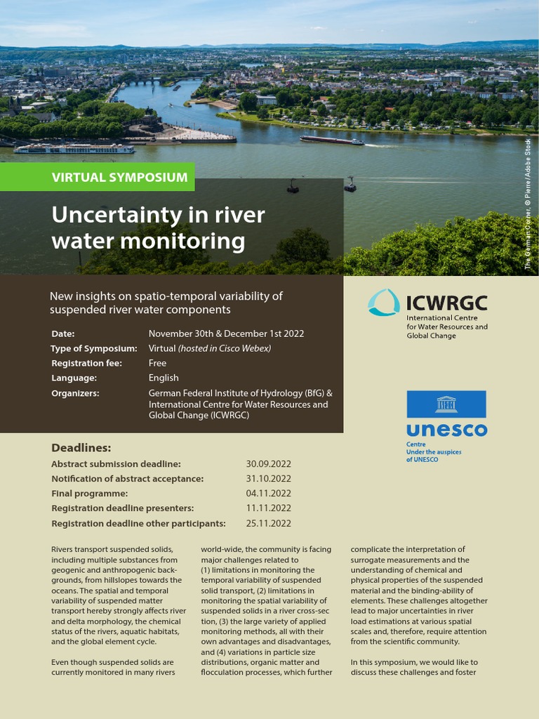 631702f6e5438 Flyer-Symposium | PDF | River | Water