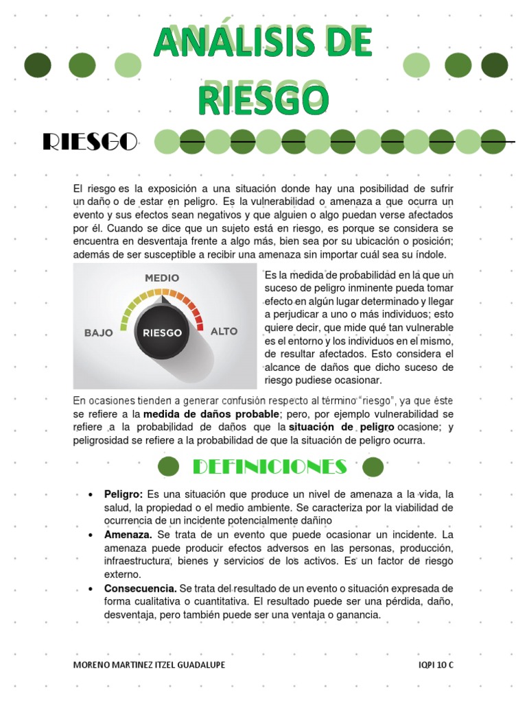 Analisis de Riesgo Nom 029 | PDF | Riesgo | Science