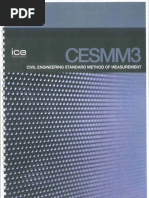 CESMM4 Civil Engineering Standard Method of Measurements | PDF