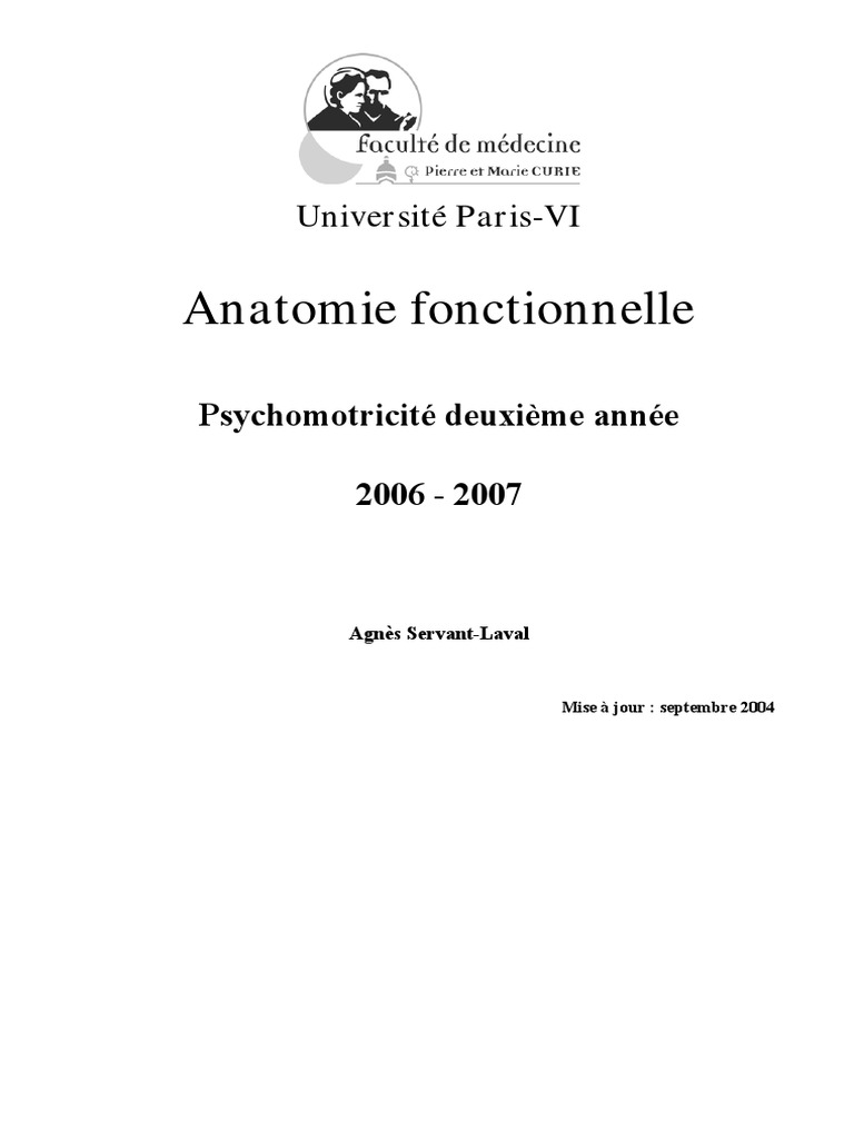 D Anatomie Fonctionnelle | PDF | Os | Muscle squelettique