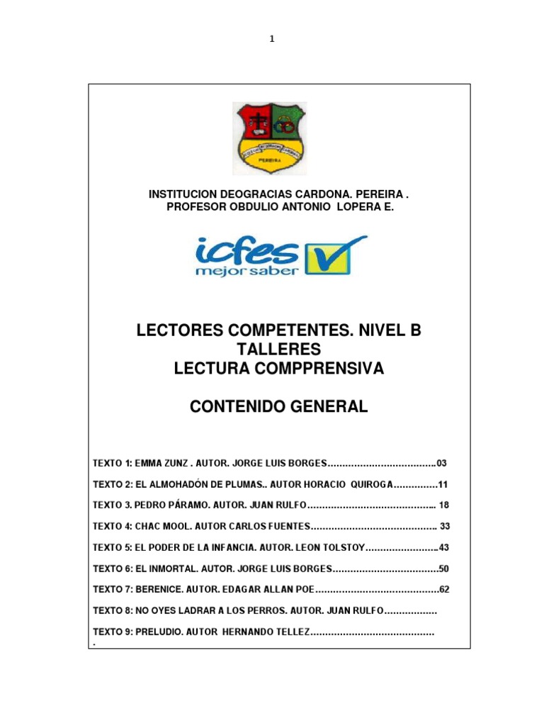 Lectores Competentes | PDF