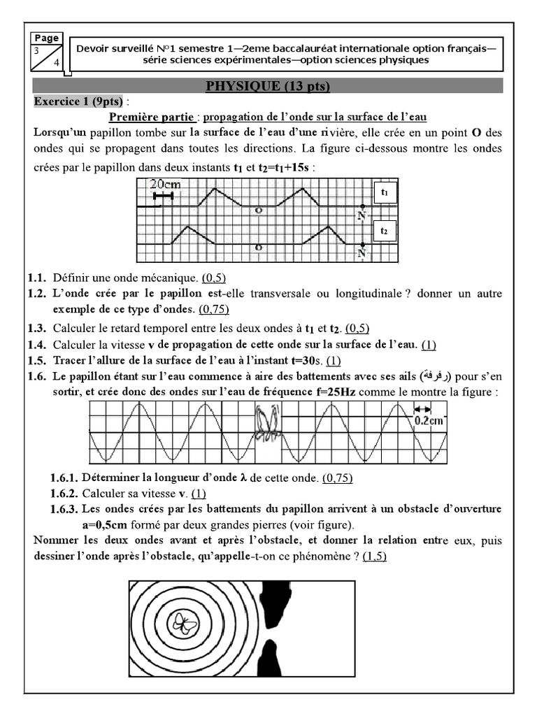 Propagation des ondes en physique | PDF