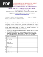 Employee VPF Contribution Application Form 1 | PDF