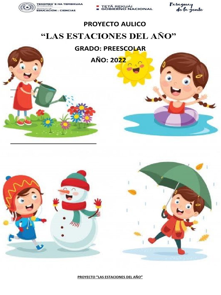 Hojas De Trabajo Preescolar Sobre Las Estaciones 50+ Clima