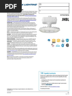 Ficha Técnica Lithonia-Jcbl | PDF | Lighting | Light Emitting Diode
