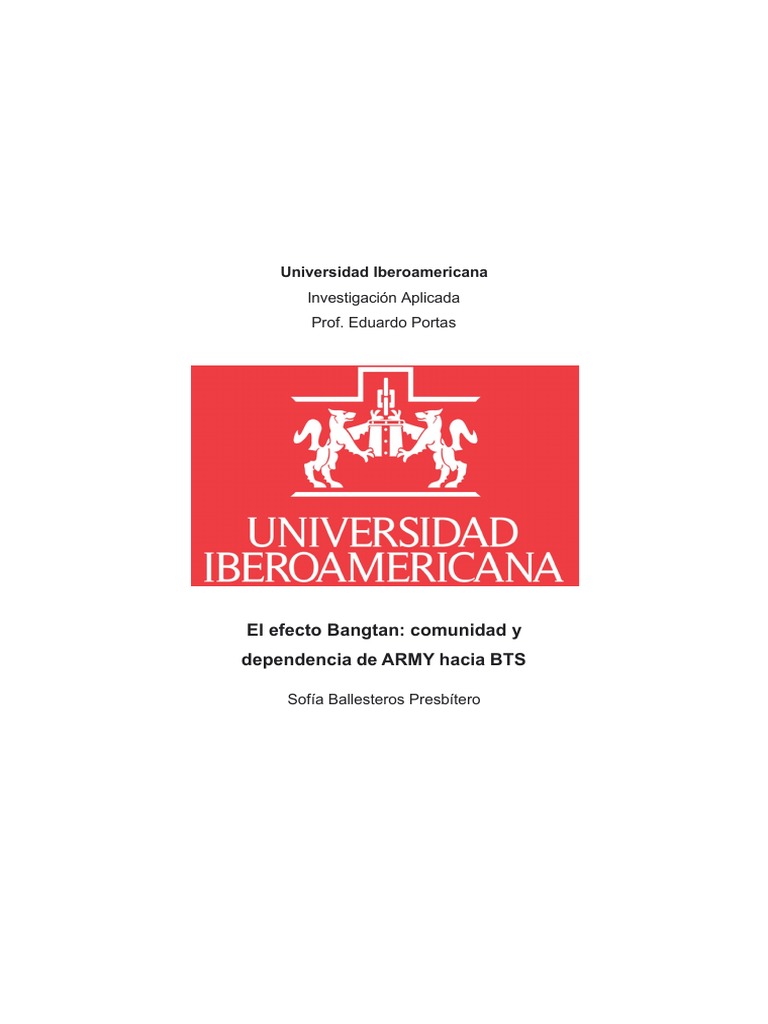 Efecto ARMY: Comunidad y dependencia BTS | PDF | Fan (persona)