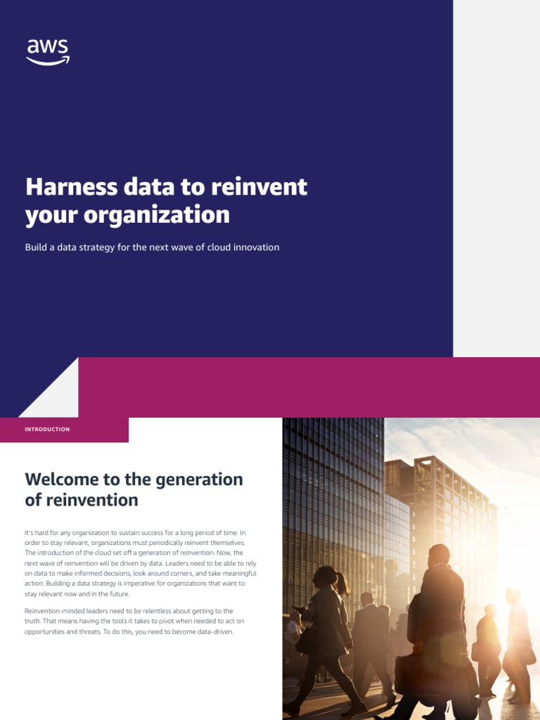 Harness Data To Reinvent Your Organization | PDF | Amazon Web Services ...