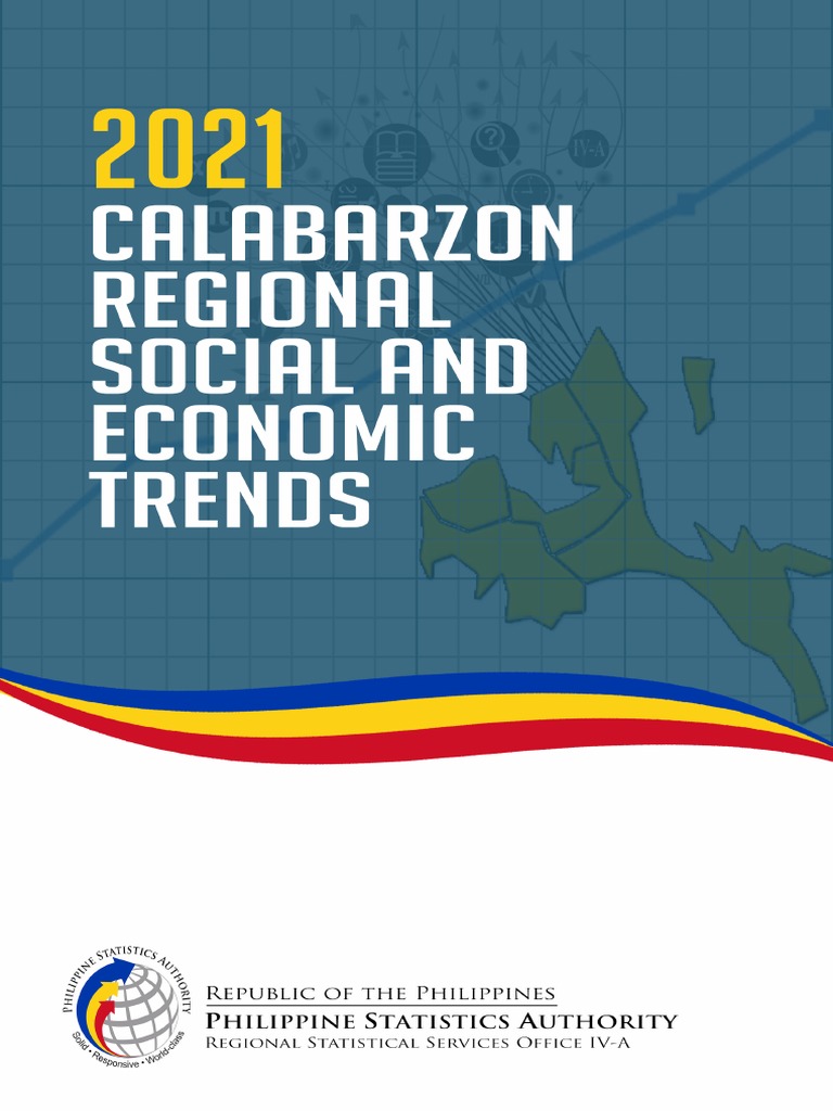 2021 Regional Social and Economic Trends CALABARZON | PDF | Poverty ...