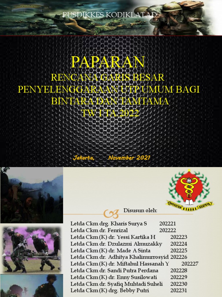 Latihan Menembak Prajurit 2022 | PDF