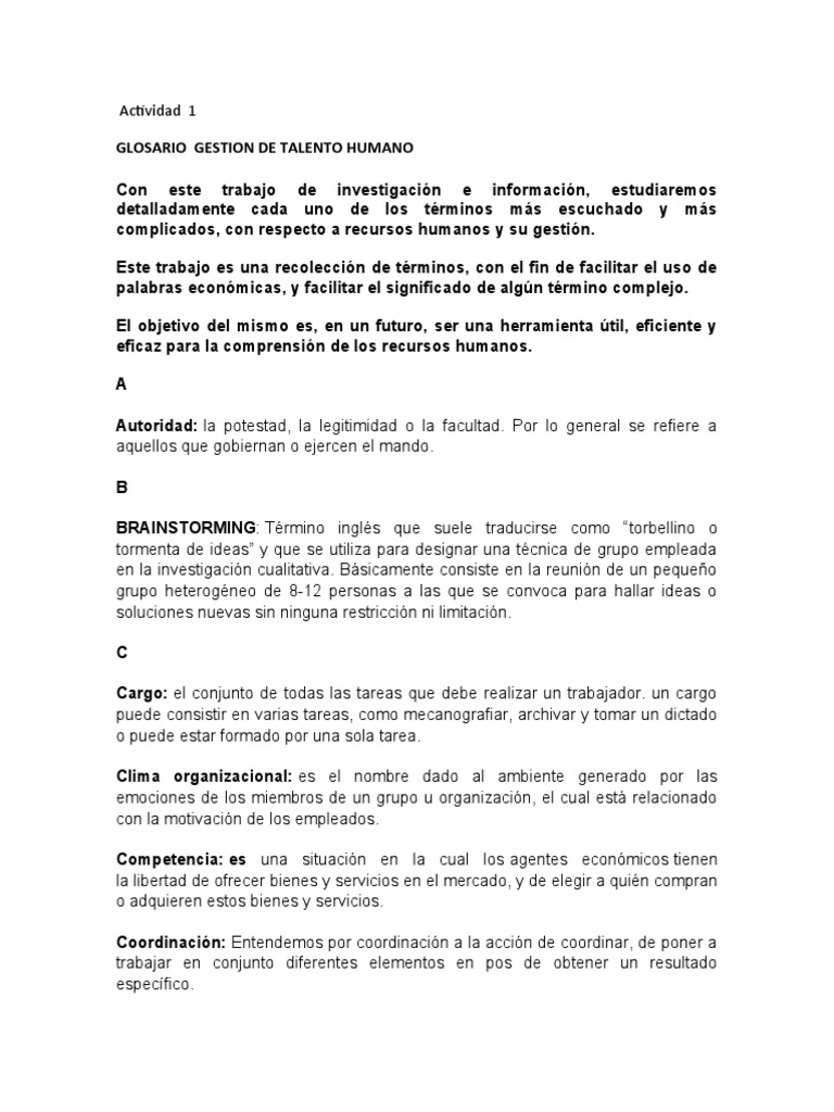 Talento Humano Virtual | PDF | Gestión del talento | Gestión de ...