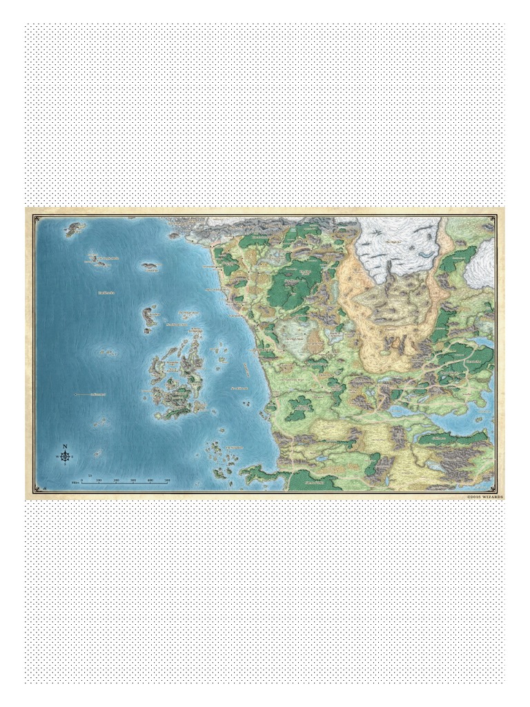Faerun Map | PDF