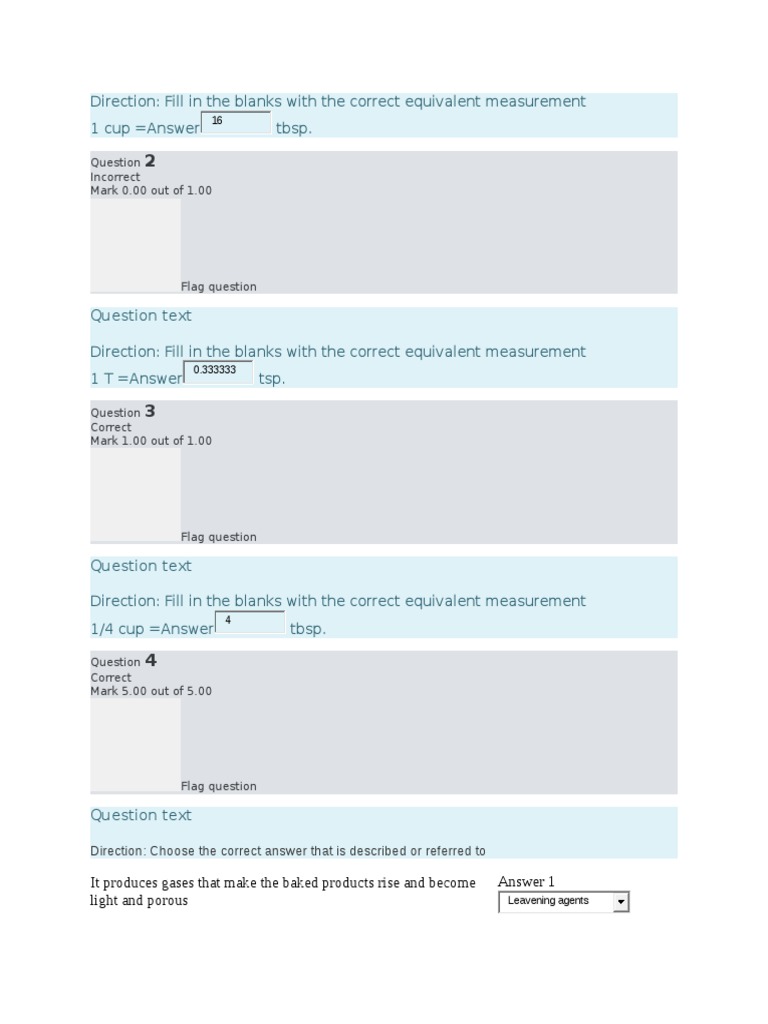 BPP 2200 - LEC - 1922S - NCII. WEEK 1-10docx | PDF | Sodium Bicarbonate | Cakes