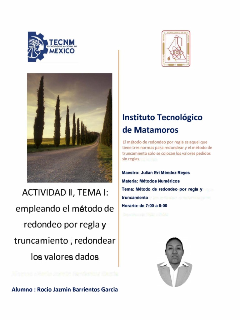 Barrientos Garcia Rocio Jazmin Met Num Act II Tem I 7 - 8 | PDF | Informática