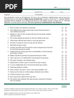 The Mood Disorder Questionnaire (MDQ) | PDF | Transtorno bipolar ...
