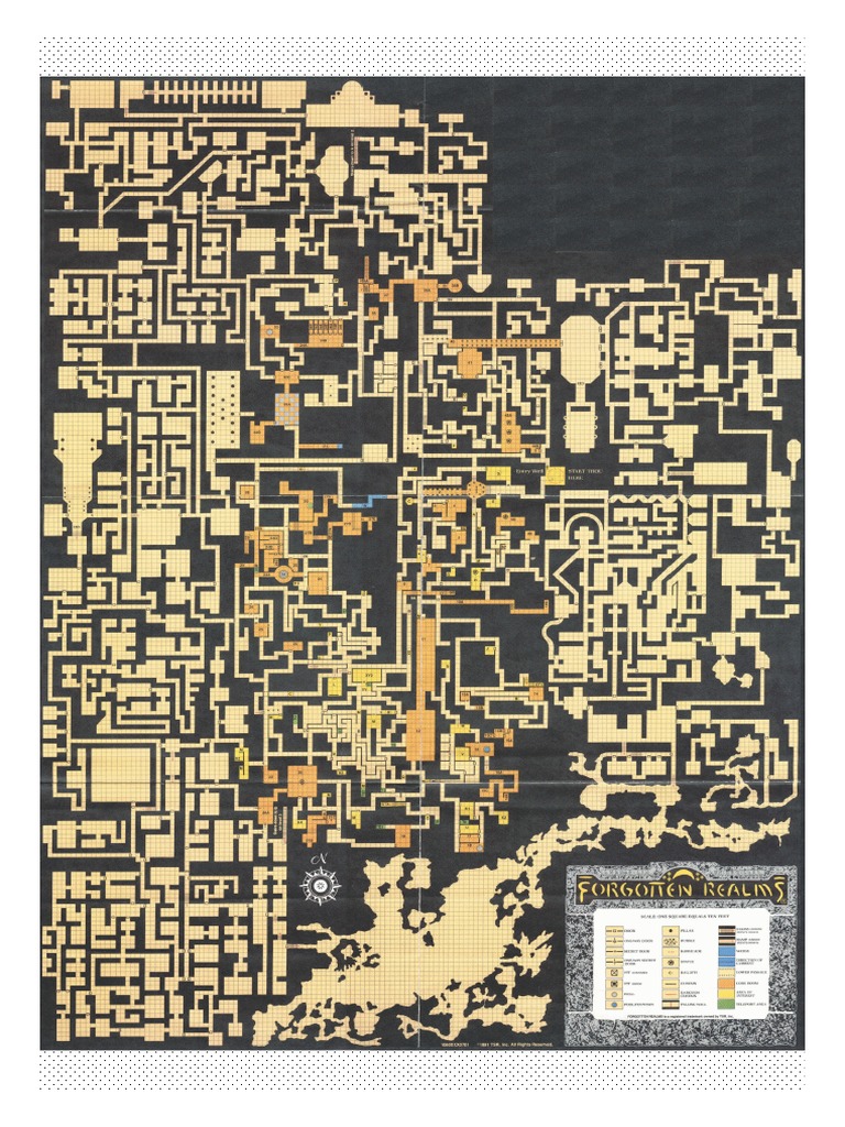 Undermountain Map | PDF