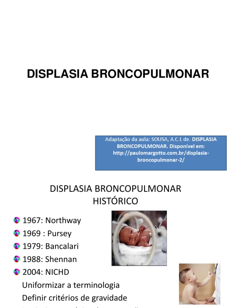 Displasia-broncopulmonar_aula site_ Paulo Margotto | PDF | Pulmão ...