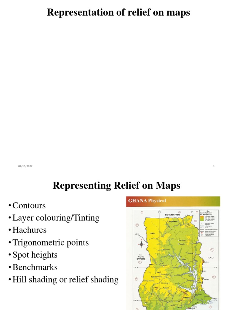 Representing Topographic Relief: An Overview of Techniques for Mapping ...