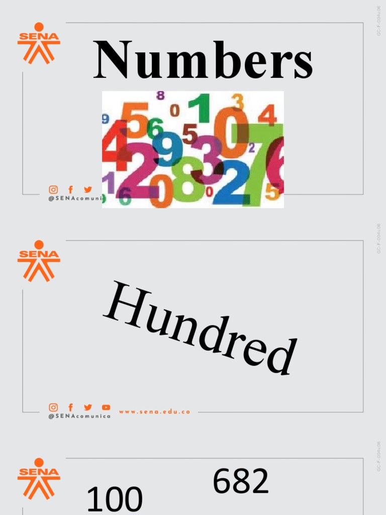 Teaching Numbers Advanced | PDF | Numbers | Lexicology