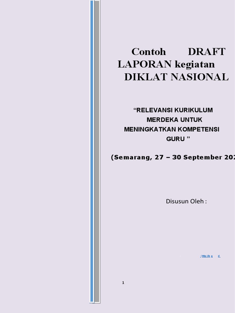 Laporan Pengembangan Diri - September | PDF Laporan Pengembangan Diri - September | PDF