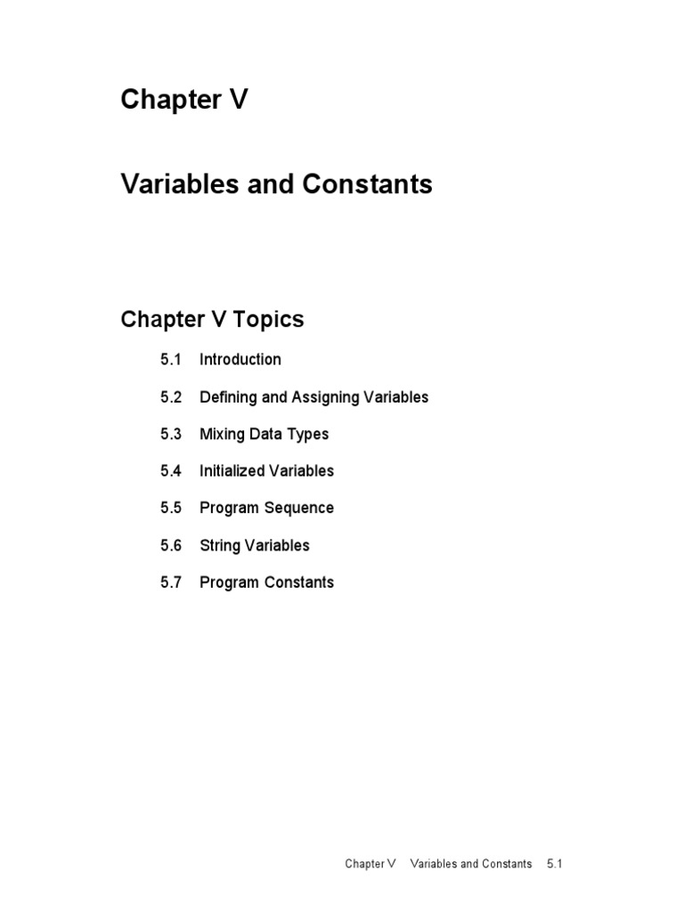 Chapter V Pdf Programming Computer Program 