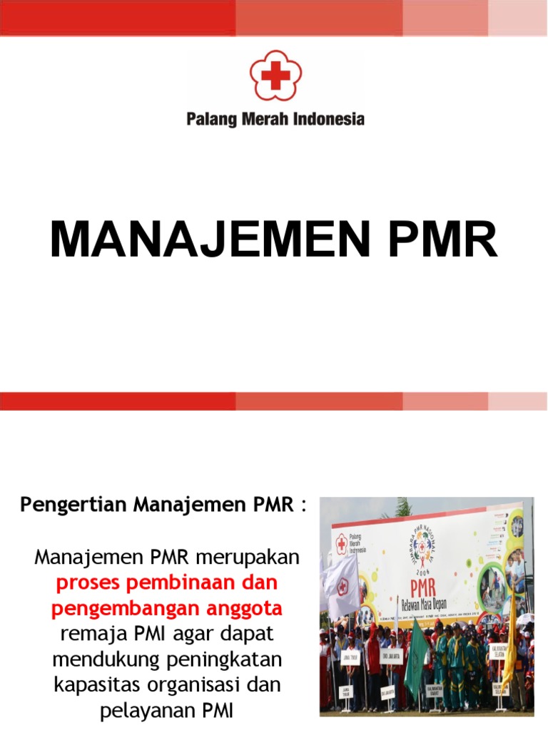 Manajemen dan Pelatihan PMR Remaja | PDF | Karier & Perkembangan ...
