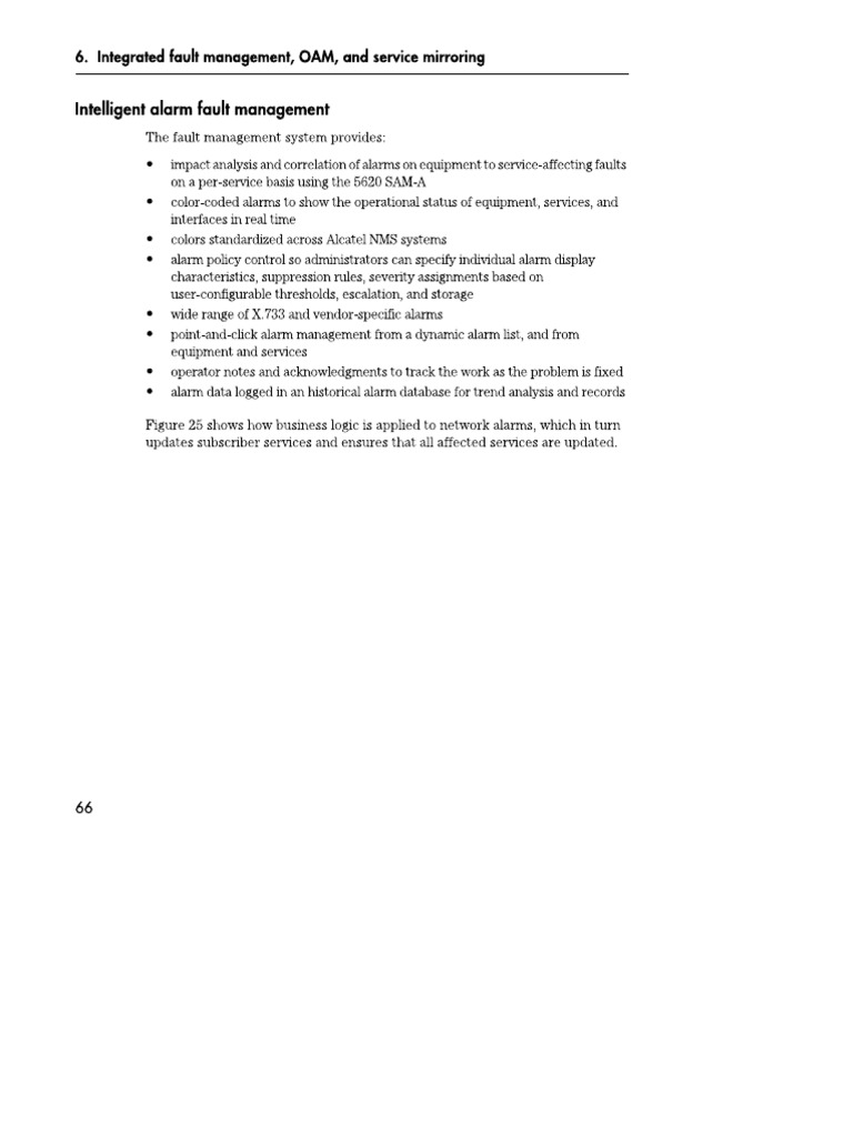 SAM5620 Alarm Handling | PDF