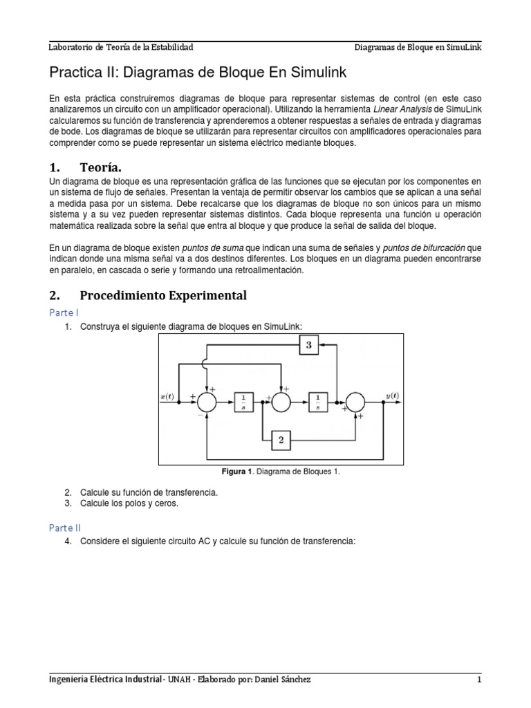 Diagramas de Bloques | PDF | Sistema de control | Electrónica