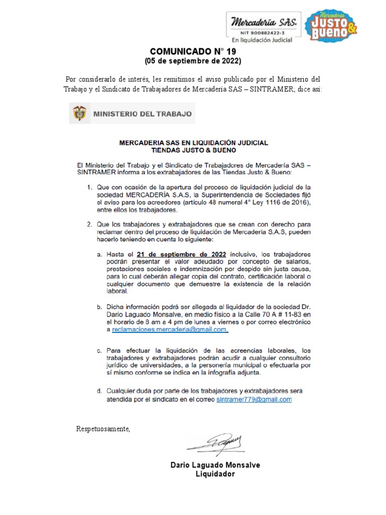 Comunicado | PDF | Negocios | Tecnología