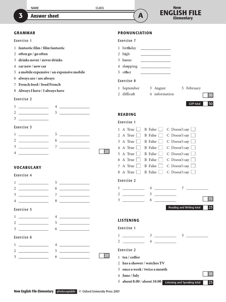 nef_elem_filetest_3a_answersheet | PDF | Drink | Hot Drinks