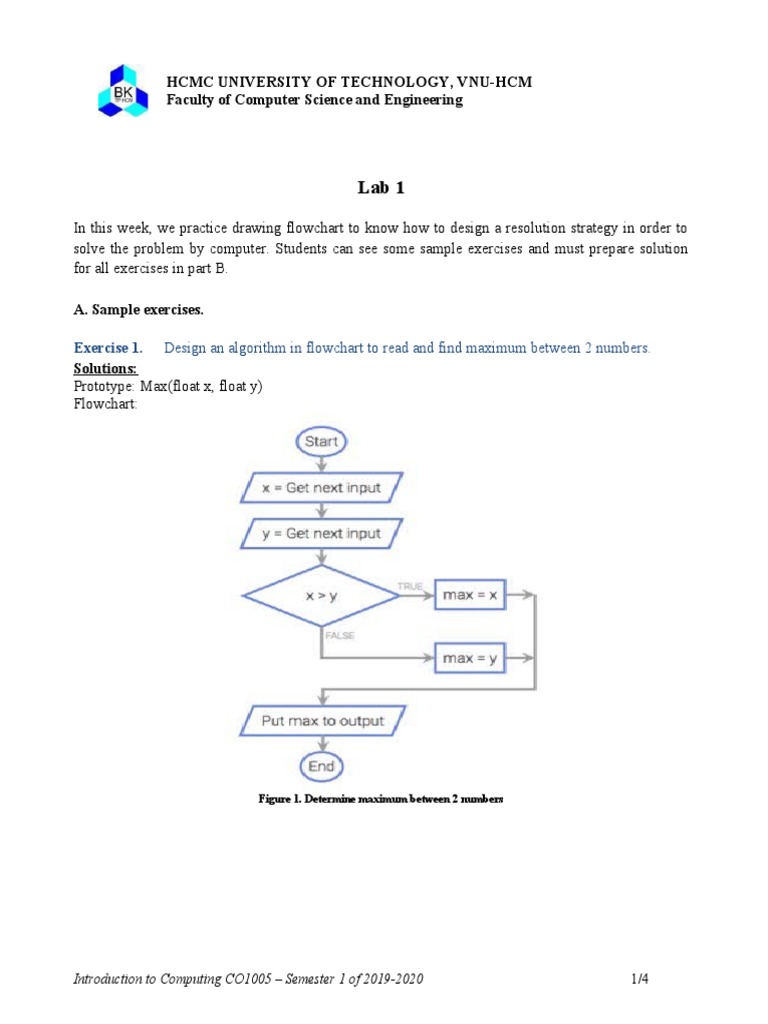 Part 1 - Flowchart | PDF | Algorithms | Area