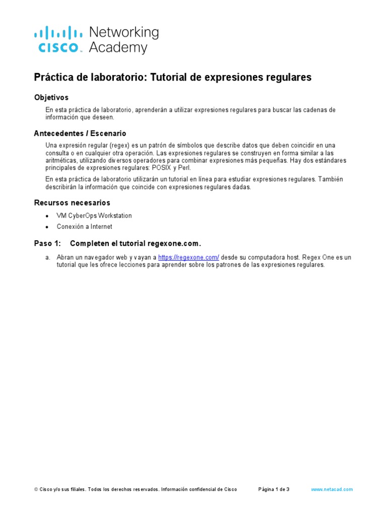 Lab 3 Expresiones Regulares | PDF | Expresión regular | Ingeniería de software