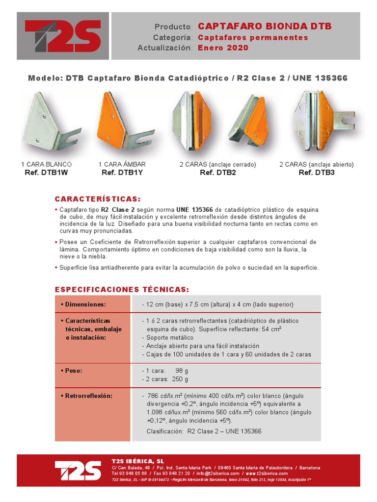 DTB 3 Ficha Técnica | PDF | Materiales