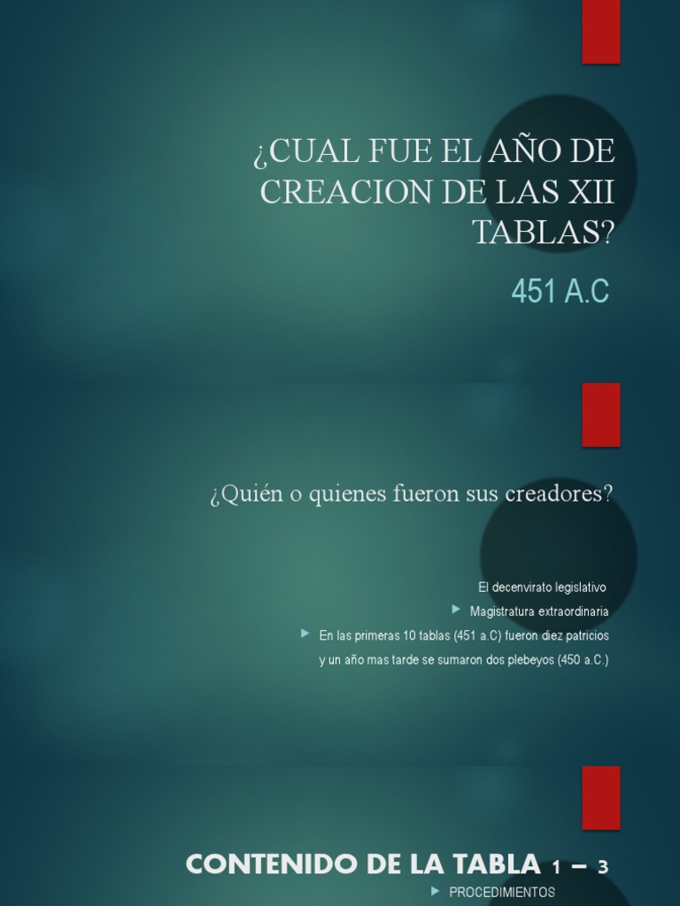 Ley de Las 12 Tablas Procedimiento | PDF | Pagos | Justicia