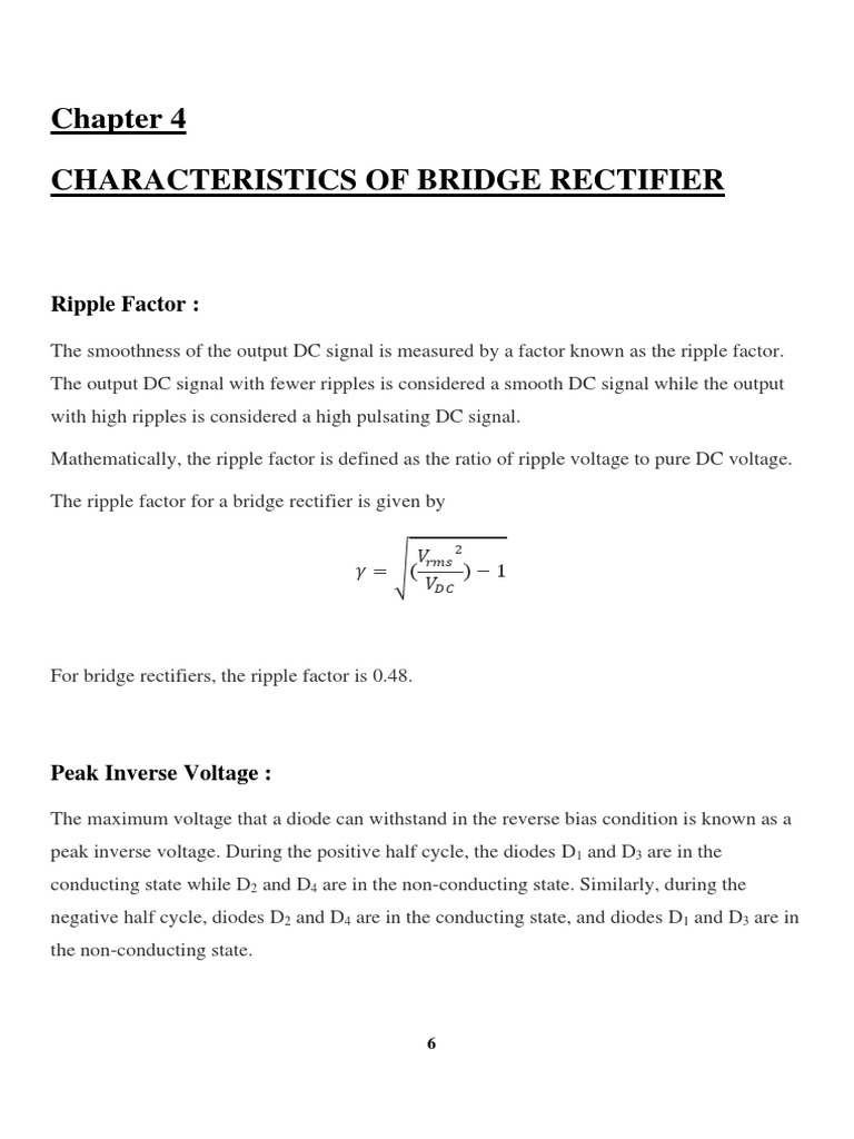 Chapter 4 DDD | PDF | Rectifier | Diode