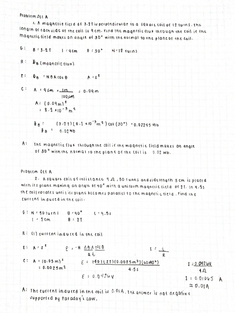 PROBLEM SET A PETA (1) | PDF