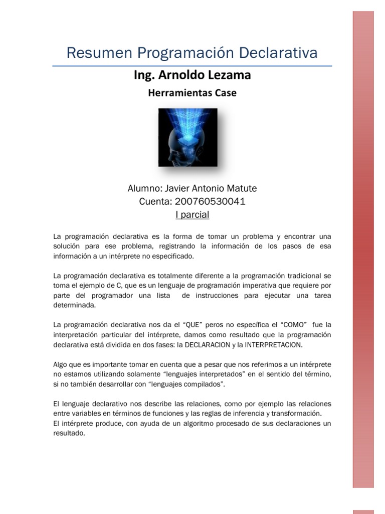 Resumen Programación Declarativa | PDF