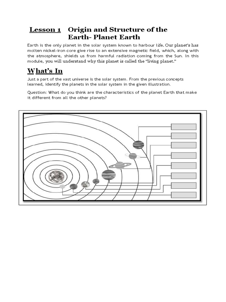 1st Module EL Science | PDF | Minerals | Earth