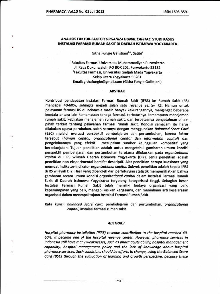 Galistiani Dan Satibi, 2013 (IFRS) | PDF