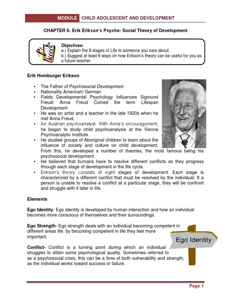Erikson's 8 Stages of Development Explained | PDF | Psychology ...