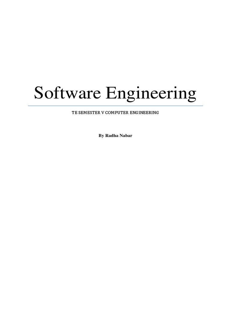 Module 01) Introduction To Software Engineering and Process Models Module | PDF | Scrum ...