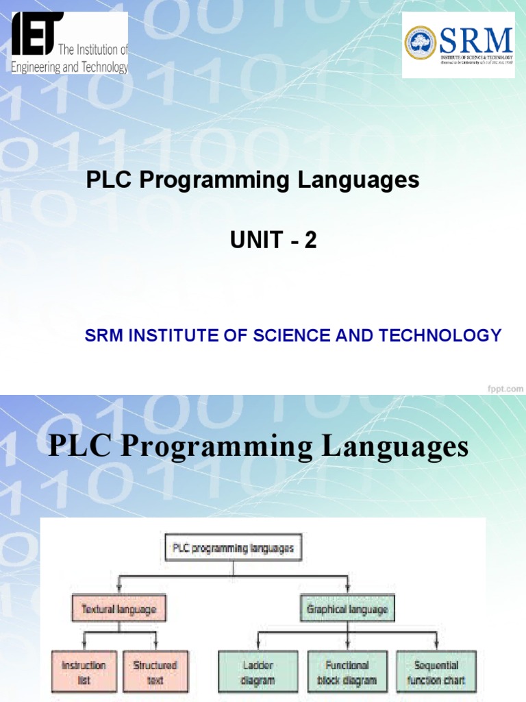 18EIO133T Automation Unit 2 | PDF | Programmable Logic Controller | Boolean Data Type