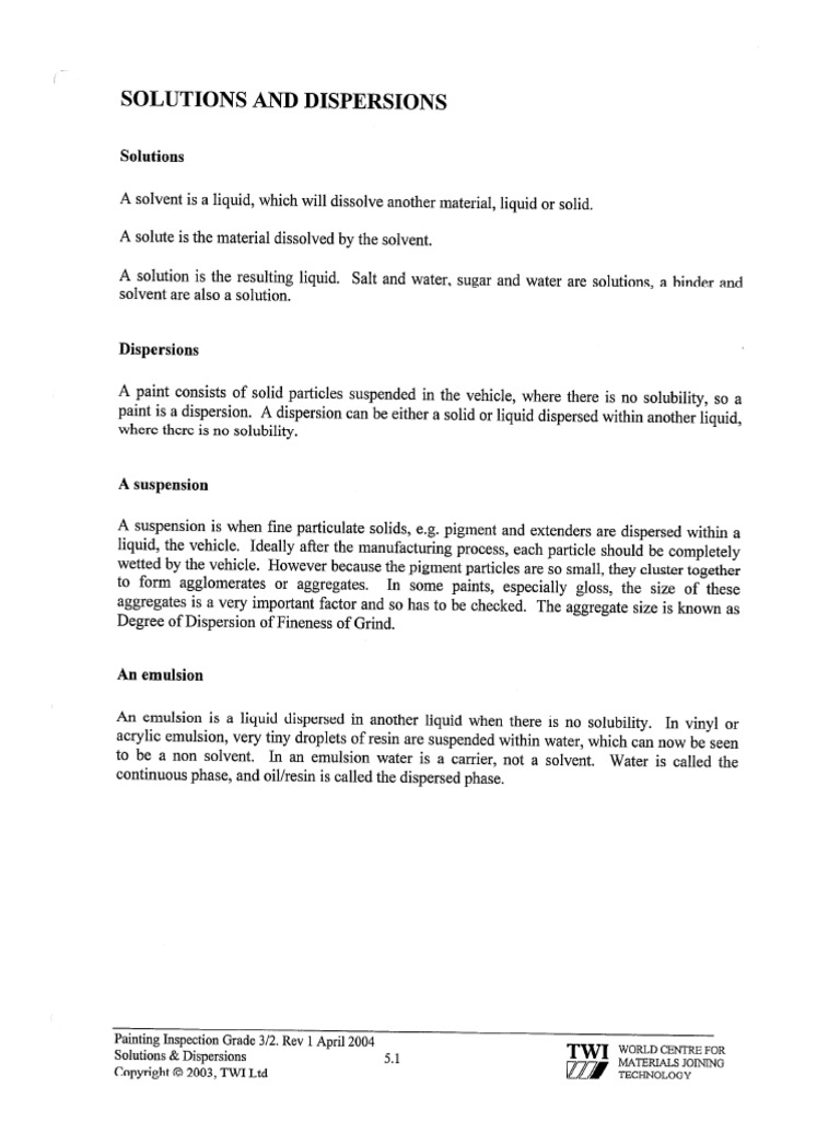 Course Material For BGAS Painting Inspector Certification Program ... Course Material For BGAS Painting Inspector Certification Program ...