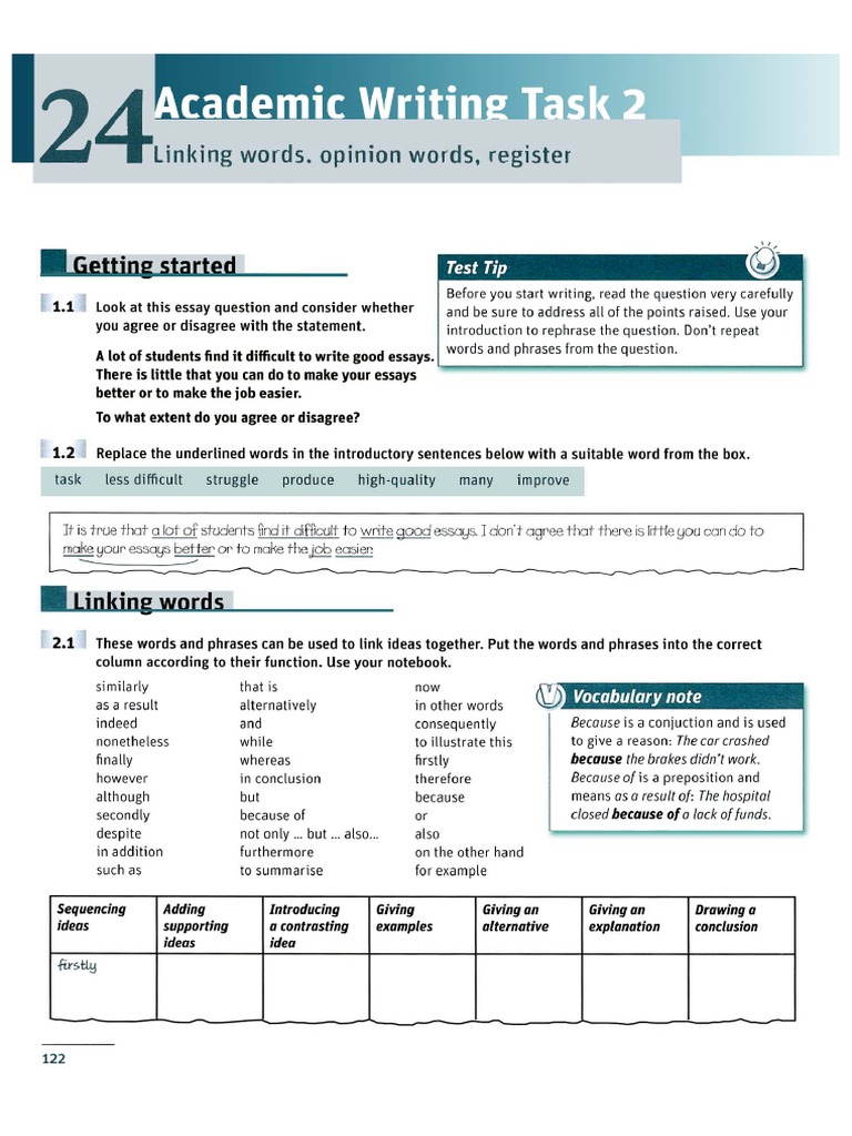 Cambridge Vocabulary For IELTS Opinion Essay | PDF