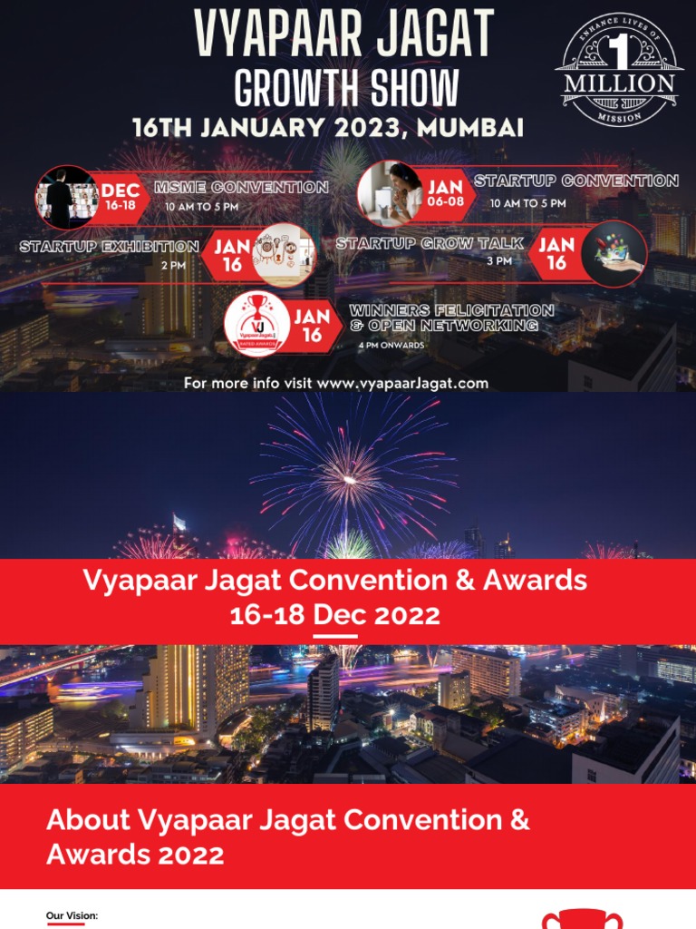 Vyapaar Jagat Growth Show | PDF | Entrepreneurship | Social Media