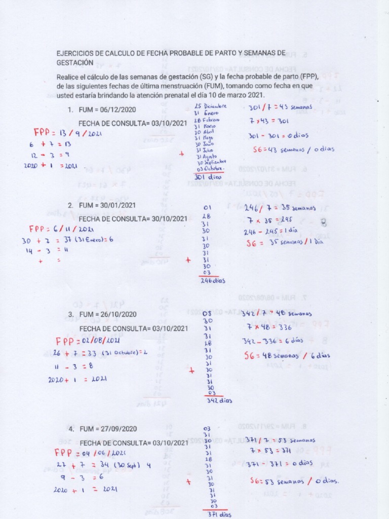 Ejercicios de Cálculo de FPP y SG | PDF Ejercicios de Cálculo de FPP y SG | PDF