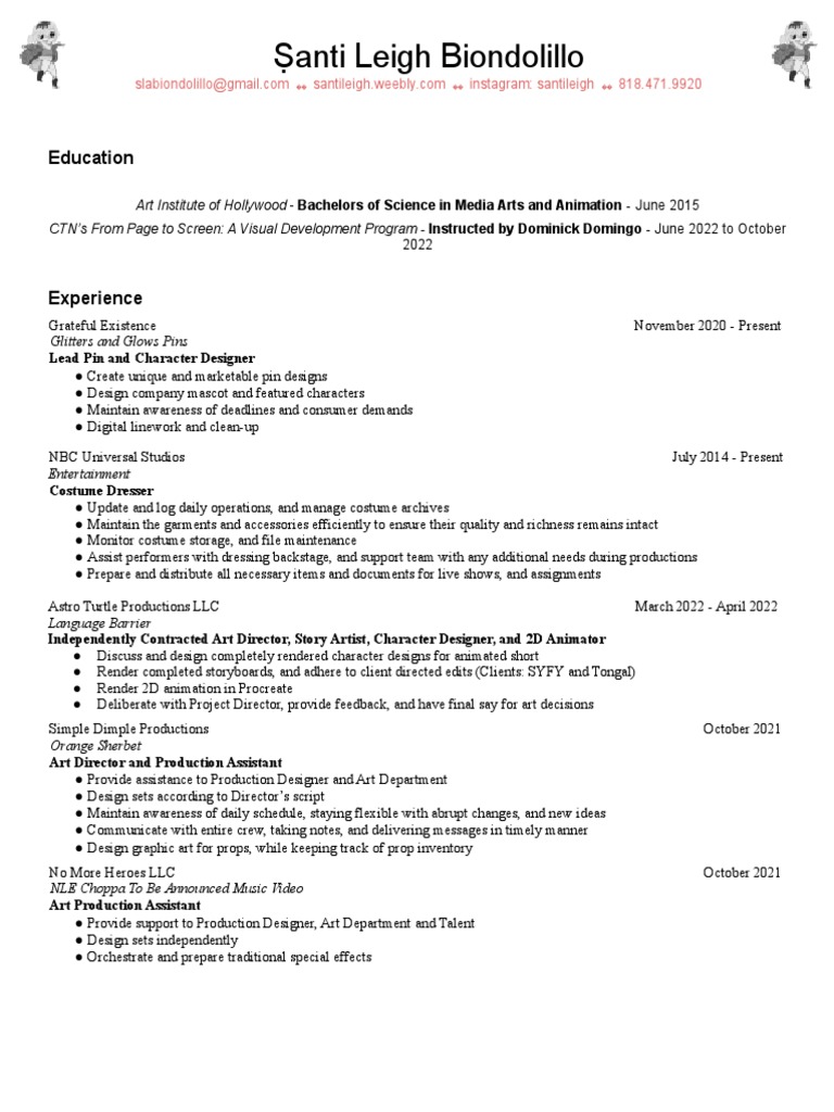 SLB Resume 2022 | PDF
